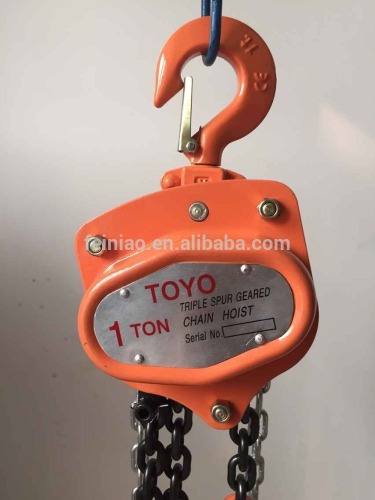 1ton Toyo Chain Hoist,toyo Chain Block,manual Chain Block, High Quality ...