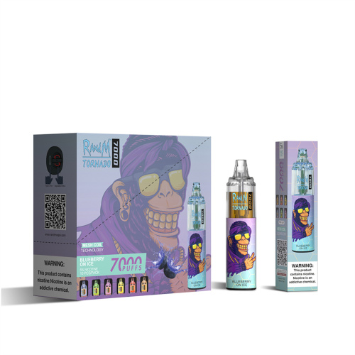 Spain Disposable Randm Tornado 7000 Puffs Vape, High Quality Spain ...