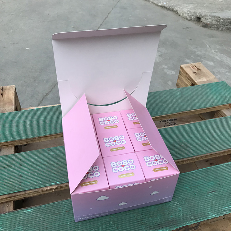 Customized Design Desktop Counter Paper Display Box, High Quality ...