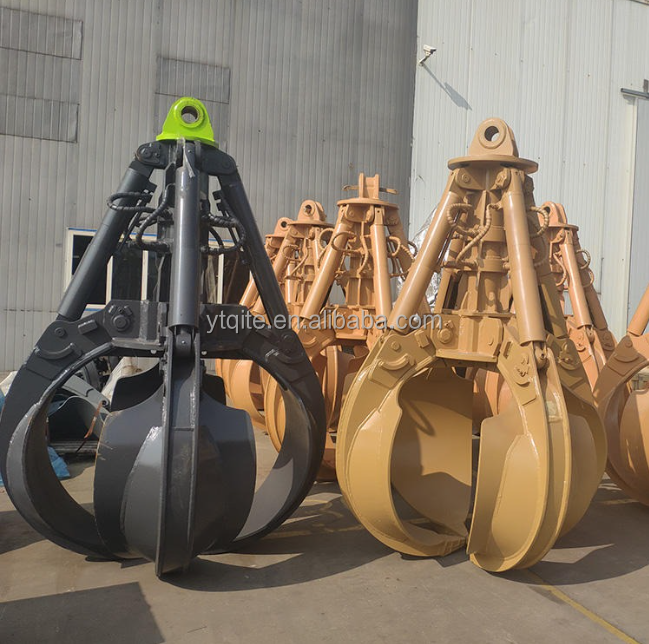 Hydraulic Orange Peel Grapple Sorting Grapple For Excavators: Enhancing ...