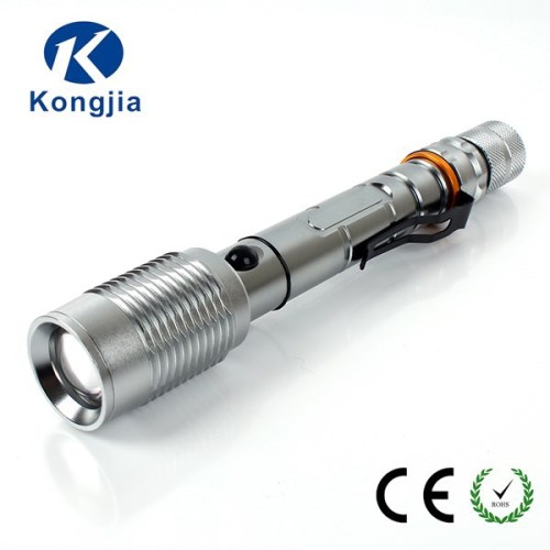 800 Lumen Ultra Bright 10w Cree Led Flashlight Torch Rechargeable, High ...