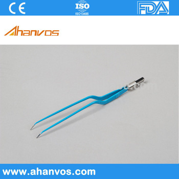 Resable Medical Bipolar Forceps--curved Forceps 5004, High Quality ...