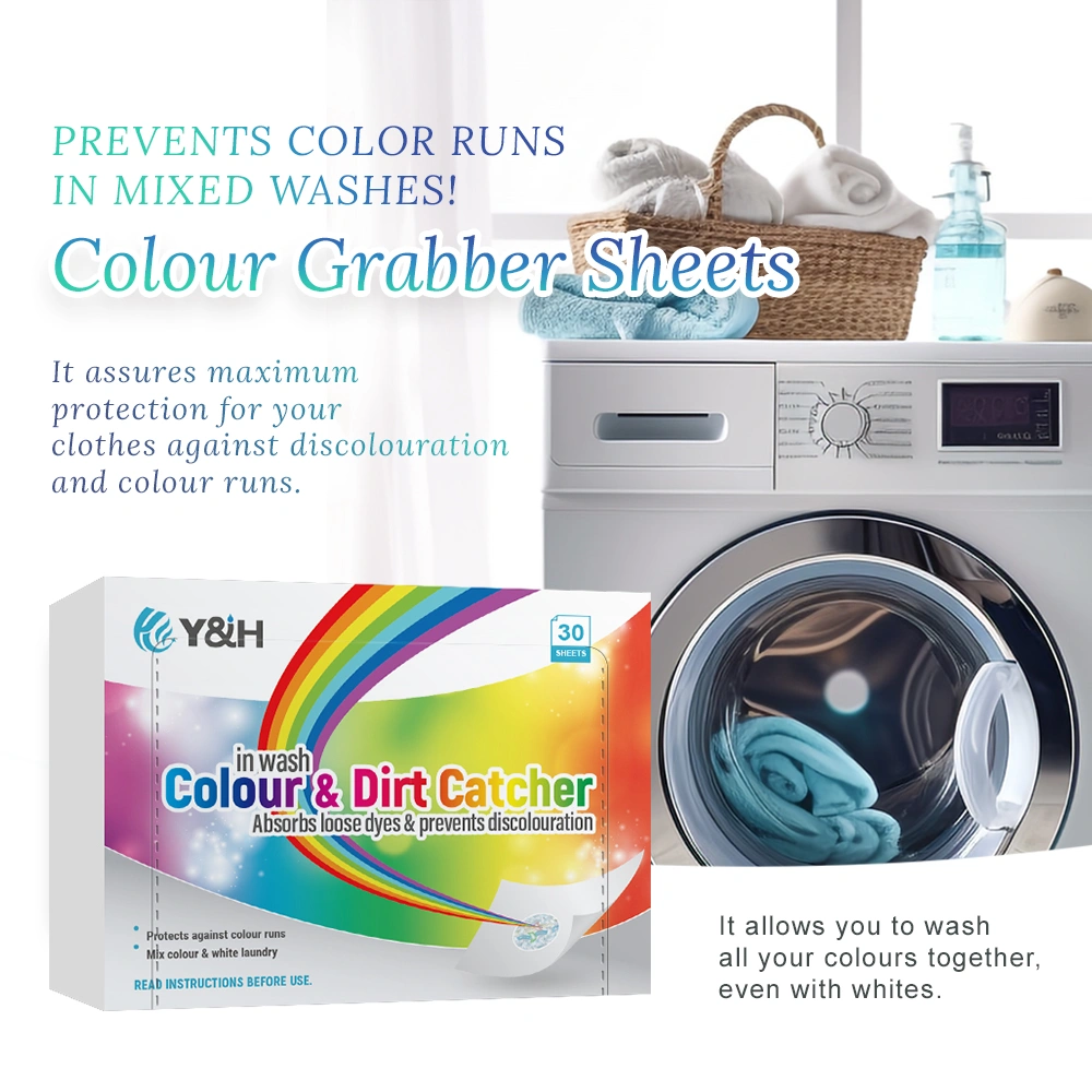 New Product Fabric Color Laundry Grabber Sheets exporters