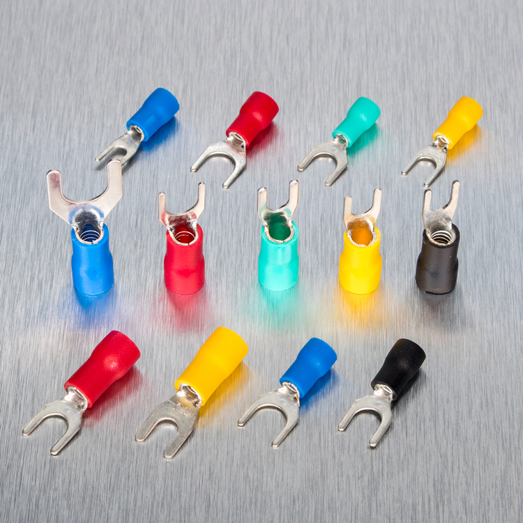 Crimp Terminal Connector Kit - Y Type Spade And Fork Connectors, High ...