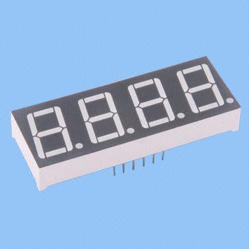 4 Digit 7 Segment Led Display, 0.56-inch Green Color, Common Anode ...
