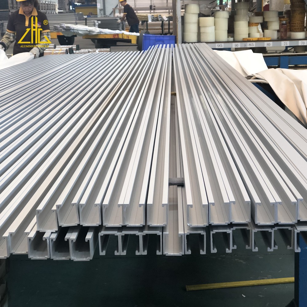 Domestic U Channel C Channel Aluminum Profile For Curtain Track Rail ...