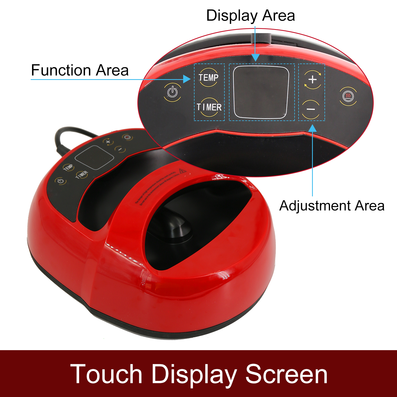 Mini Portable Heat Press Machine Sublimation Digital Transfer Printing ...