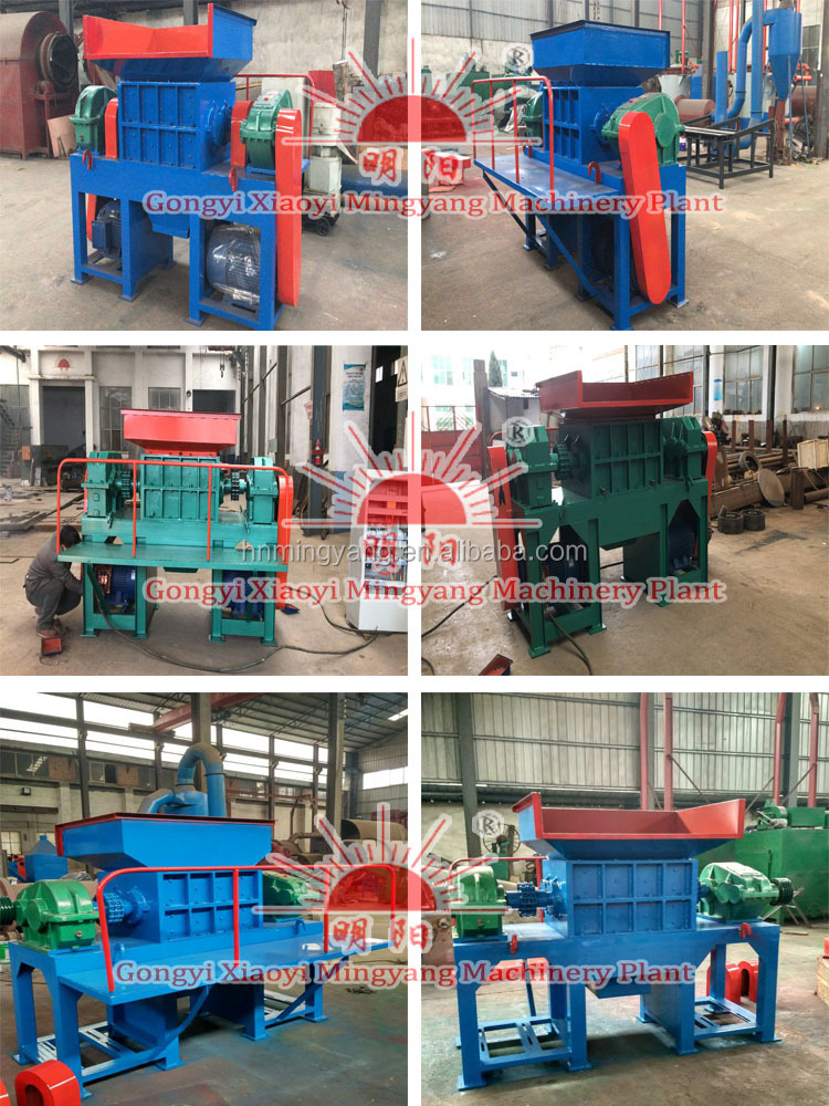 Industrial Multi-material Shredder For Heavy Duty Waste Disposal, High ...