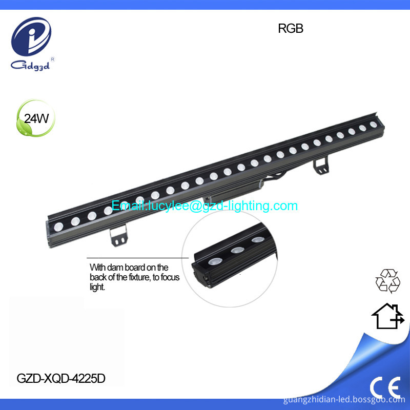 24w Rgb Color Ip65 Led Wall Washer, High Quality 24w Rgb Color Ip65 Led ...
