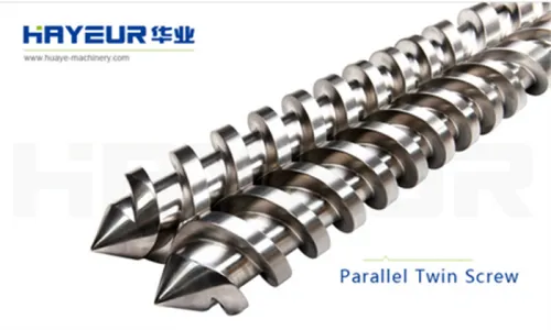 Counter-rotating Parallel Twin-screw And Barrel, High Quality Counter ...