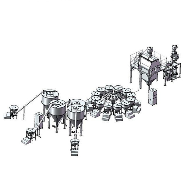 Cassava Corn Starch Extrusion Machine For Starch Production Line, High ...