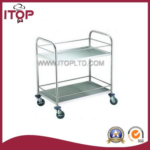 Stainless Steel Beverage Trolley Round Tube, High Quality Stainless ...