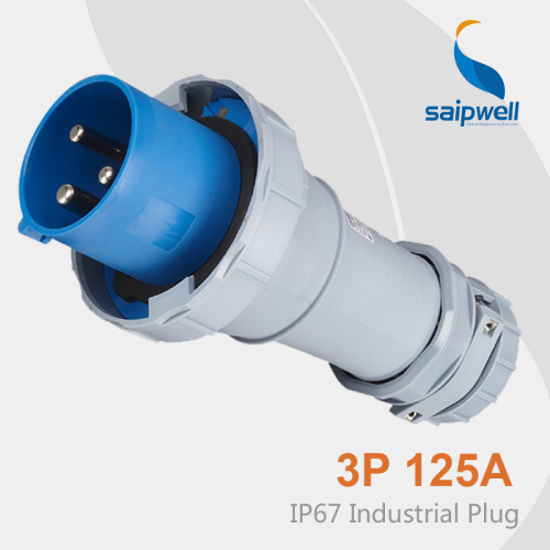 3p 125a Portable Industrial Plug Socket, High Quality 3p 125a Portable ...