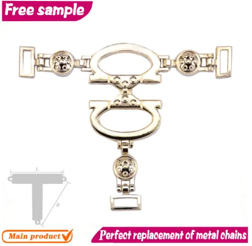 Decorative Slipper Lace Chain, Tpu Shoe Chains For Lady Sandal, High ...