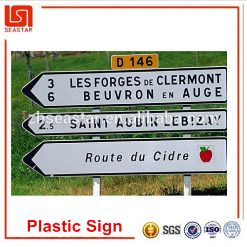 Full Color Custom Plastic Sign Board, High Quality Full Color Custom ...