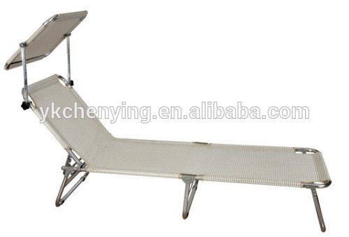 Alumunum Frame Folding Sun Bed, High Quality Alumunum Frame Folding Sun ...