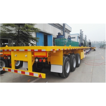 Flat Bed Cargo Trailer, China Manufacturer, Factory.