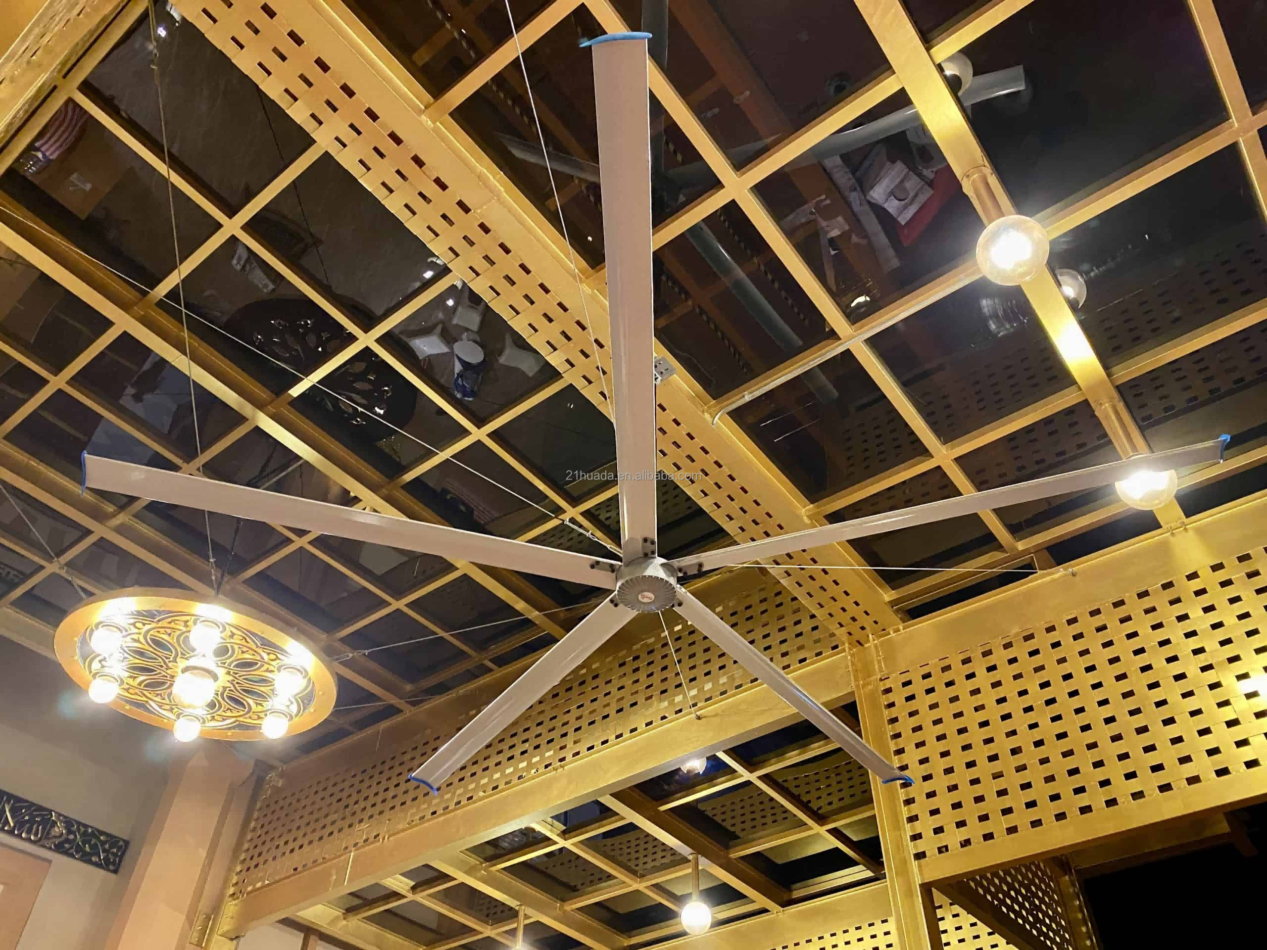 2024 Oem 24 Foot Helical Fan - 6 Blade Ceiling Fan For Airport ...