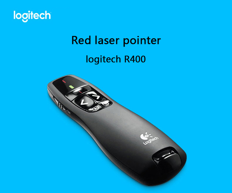 Logitech R400 Wireless Presenter Demonstration Pointer Remote Control ...