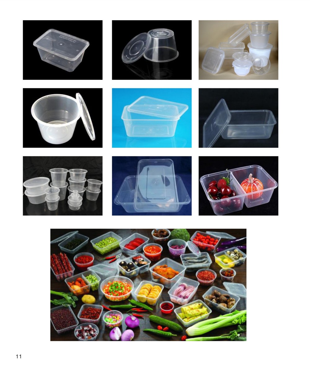 350t Injection Molding Machine Food Grade Pp Box High Speed Thin Wall ...