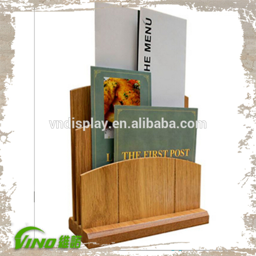 Wooden Brochure Stand, Brochure Holder, Brochure Display Rack, High ...