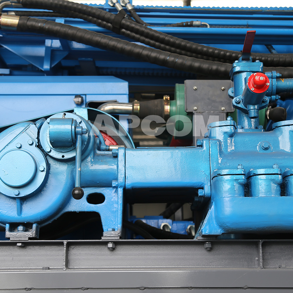 Apcom Core Sample Drilling Rig: Electric Start Reverse Circulation ...