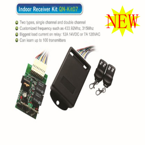 Universal 2 Channel Garage Door Kit Radio Transmitter Receiver, High ...