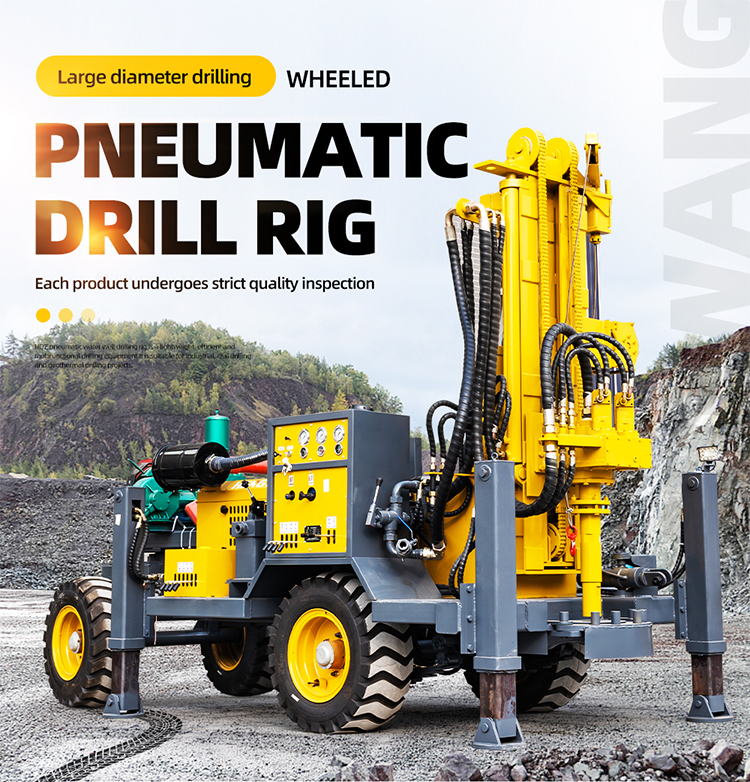 Crawler Hydraulic Drill Rig For Deep Water Wells And Rock Core ...