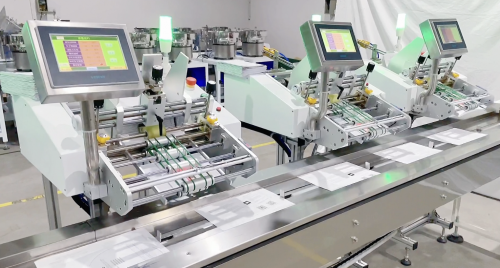 Paper Automatic Card Strapping Machine Card Friction Feeder, High ...