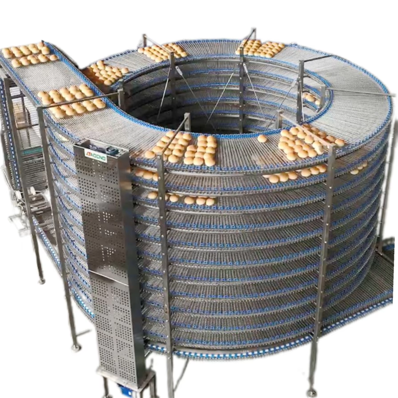 Double Drum Spiral Quick Freezing Freezer Machine, High Quality Double ...