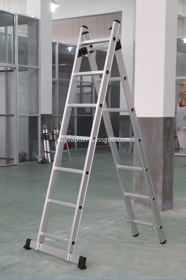 Two Section Extension Aluminum Ladder, High Quality Two Section ...