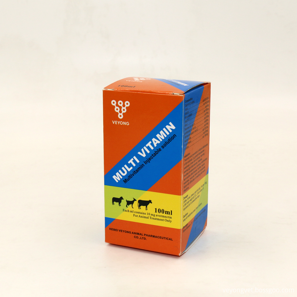 สัตวแพทย์เวชภัณฑ์สุขภาพ Multivitamin Injectable Solution คุณภาพสูง ...