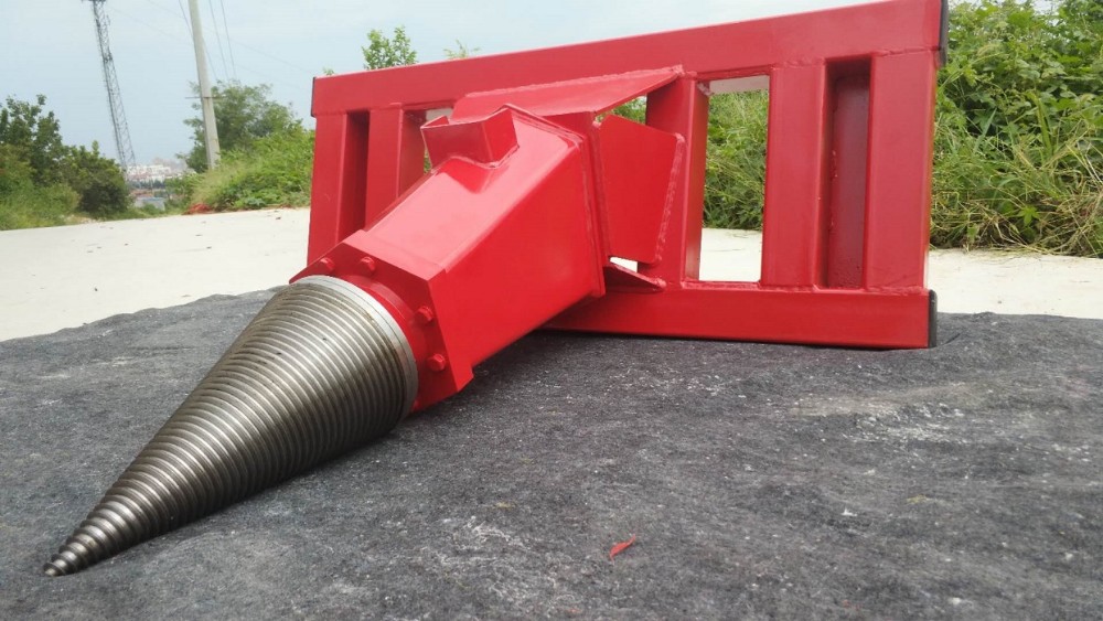 High Quality Hydraulic Log Cone Splitter Attachment For Excavators ...