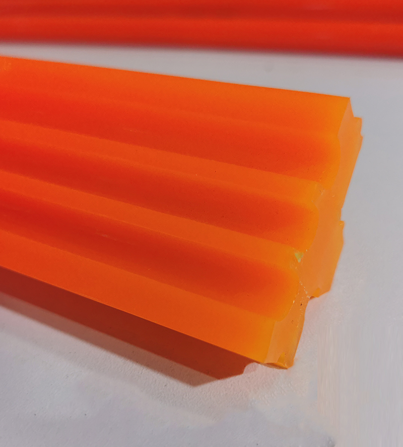 Durable Plastic Pu Profile Custom Plastic Extrusion, High Quality ...