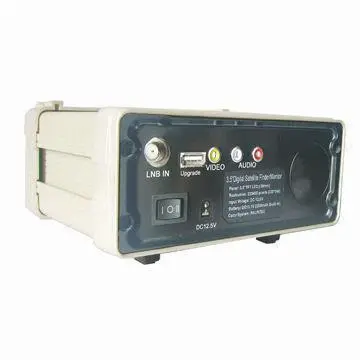3.5" Portable Stand-alone Monitor With Digital Satellite Finder, 12.5v ...