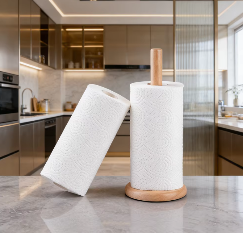 Custom Blue Rolls Kitchen Towel Paper, High Quality Custom Blue Rolls ...