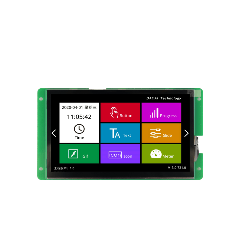 Dacai 7" Tft Projector Hmi Resistive Touch Screen For Raspberry Pi Zero ...