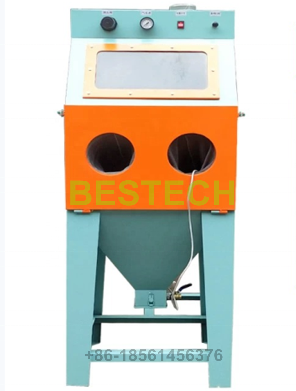 Pressure Blasting Cabinet For Industrial Sandblasting Equipment Sale ...