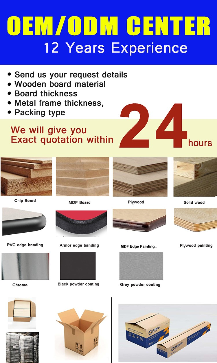 Modern Polygon Height Adjustable School Classroom Table With Wood Top ...