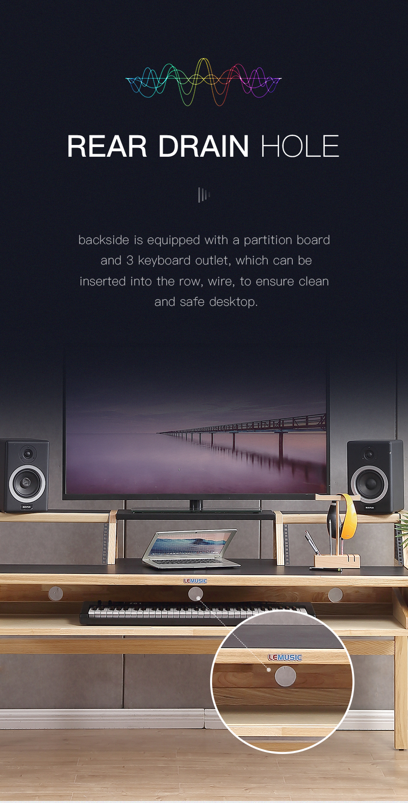 Stable Modern Design Studio Workstation Desk, High Quality Stable ...