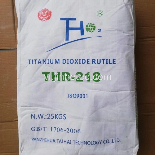Trung Quốc Thr-218 Rutile TiO2 MSDS Titanium Dioxide Crystal Pigment ...