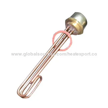 Flanged Immersion Heater With Thermostat/temperature Control And Copper ...