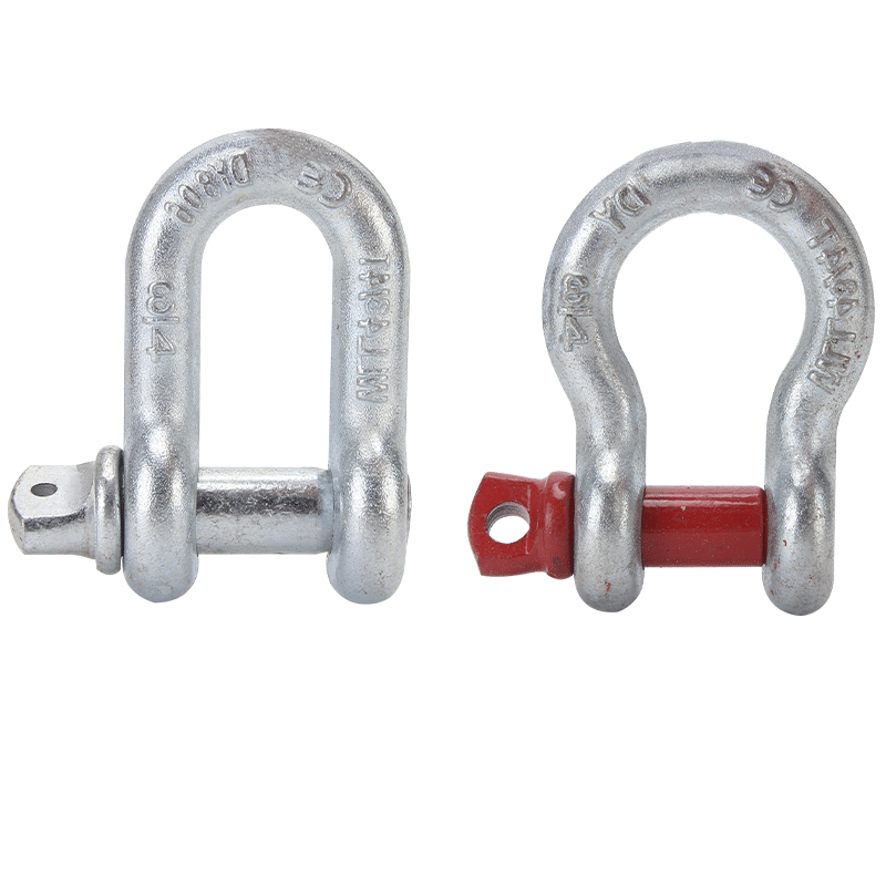 Heavy Duty Bolt Type D Shackle And Bow Shackle 55t, High Quality Heavy ...