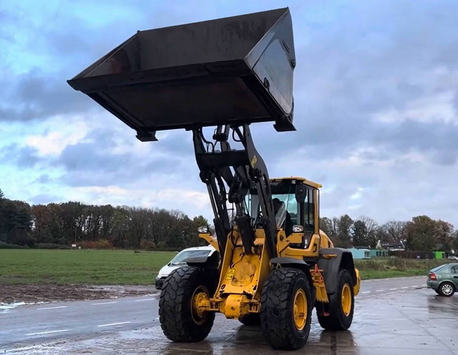 Korea-made L90h Front End Loader - 4 Ton Used Wheeled Mobile Loading ...