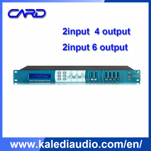 2 Input 6output Dsp Audio Processor Digital Speaker Processor High Quality 2 Input 6output