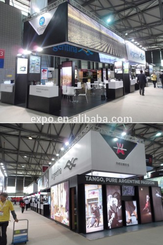 Modular Trade Show Exhibition Booth For Country Pavilion, High Quality ...