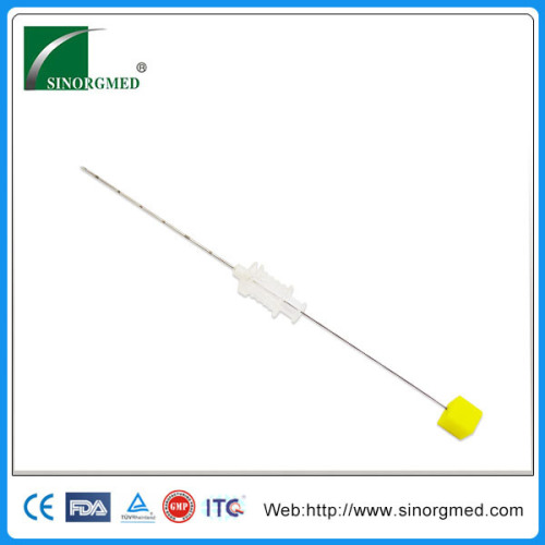 Sterilized 25g Quincke Bevel Spinal Needle Cannula, High Quality ...