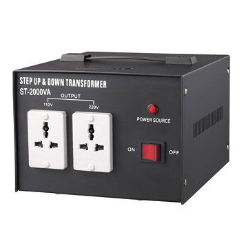 Step Up/down Transformer, 2000w, Voltage Converters Between 220/240 To ...