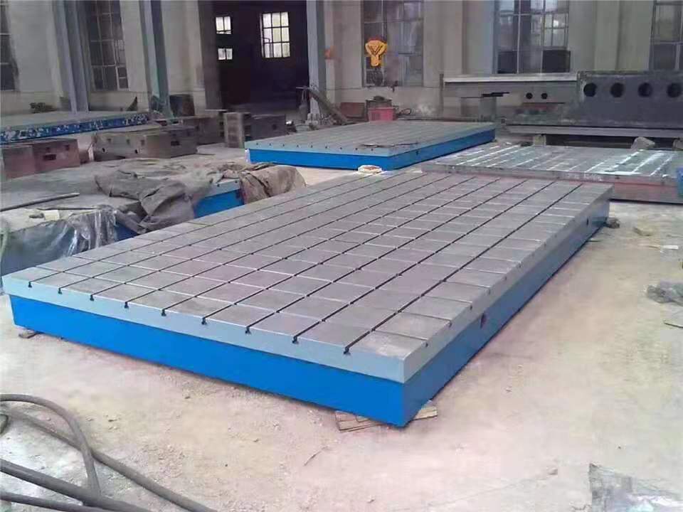 Cast Iron Surface Plate Measuring Tools For Machine Applications, High ...