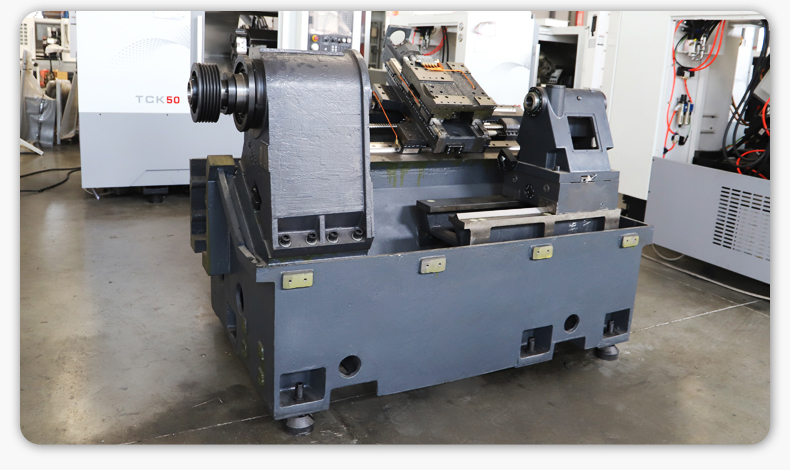Siemens Tck50 Incline Rail Cnc Lathe Machine Tool For Metal Cutting ...